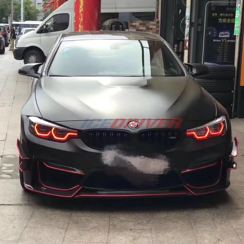 Icedriver luces de circulación diurna para BMW, tablero LED multicolor ...