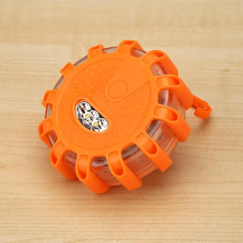 Auto 15 LED Round Beacon Emergency Strobe Flashing Warning Lights Round ...