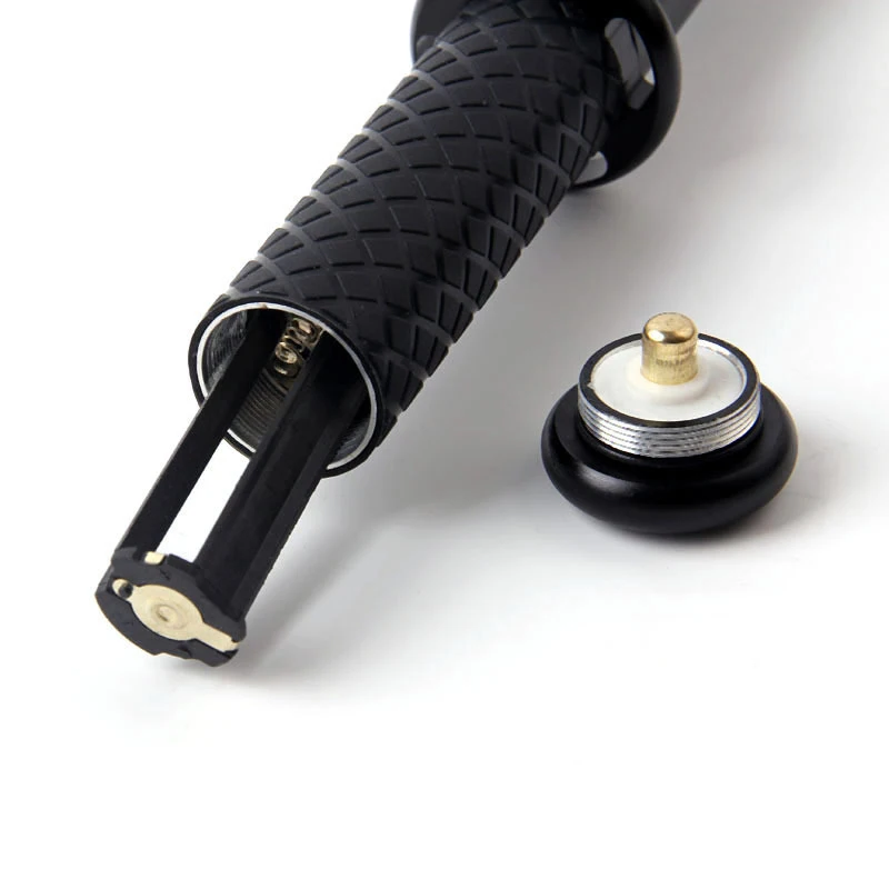 Telescopic Stick Telescopic Baton Flashlight Security Patrol Self ...