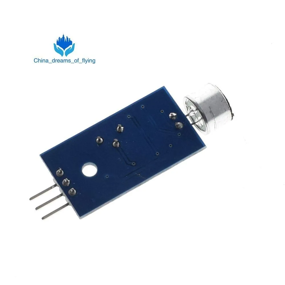 3pin Voice Sound Detection Sensor Module Intelligent Smart Vehicle ...