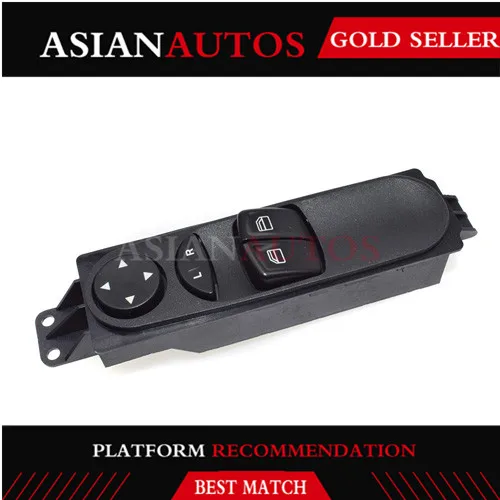 New A6395450913 6395450913 Front Power Master Window Switch For Benz ...