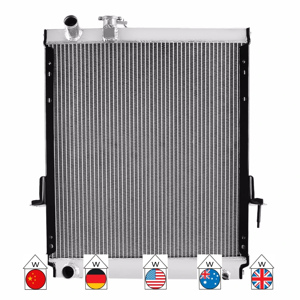 Car Aluminum Radiator For Isuzu Npr Base 4.8l 290cu Npr400 Npr300 ...