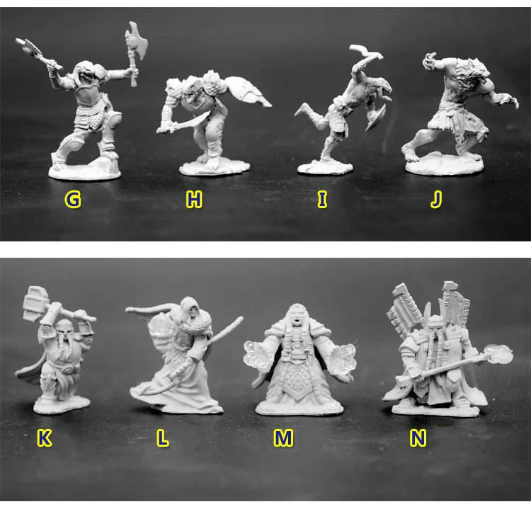 Resin Model Figures Dungeons And Dragons DND 1/72 Scale Model Fantasy ...