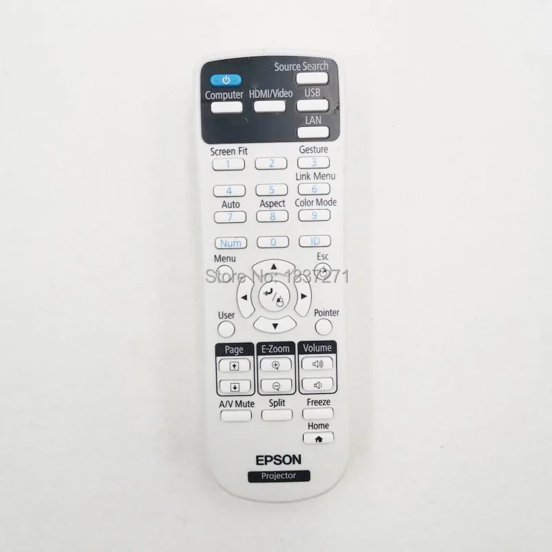 90%new Original Remote Control 217702300 For Epson Powerlite L400u ...