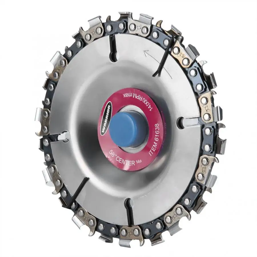 Band saw blade 4 inch Grinder Chain Disc Woodcarving Rotary Circular ...