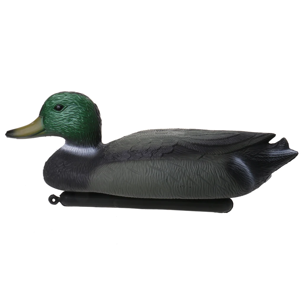 Large Full Body Realistic Decoy Duck Male Mallard Water Float Decoy ...