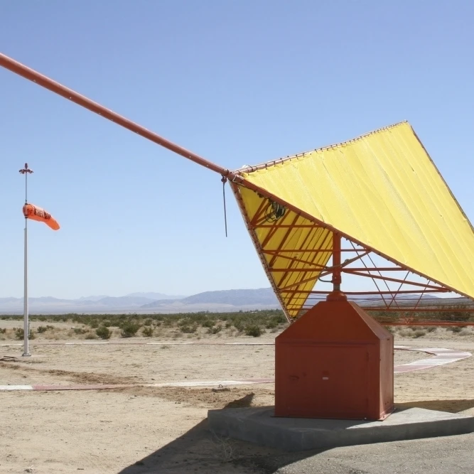 A tetrahedron wind direction indicator Poster Print (34 x 22)|Plaques ...