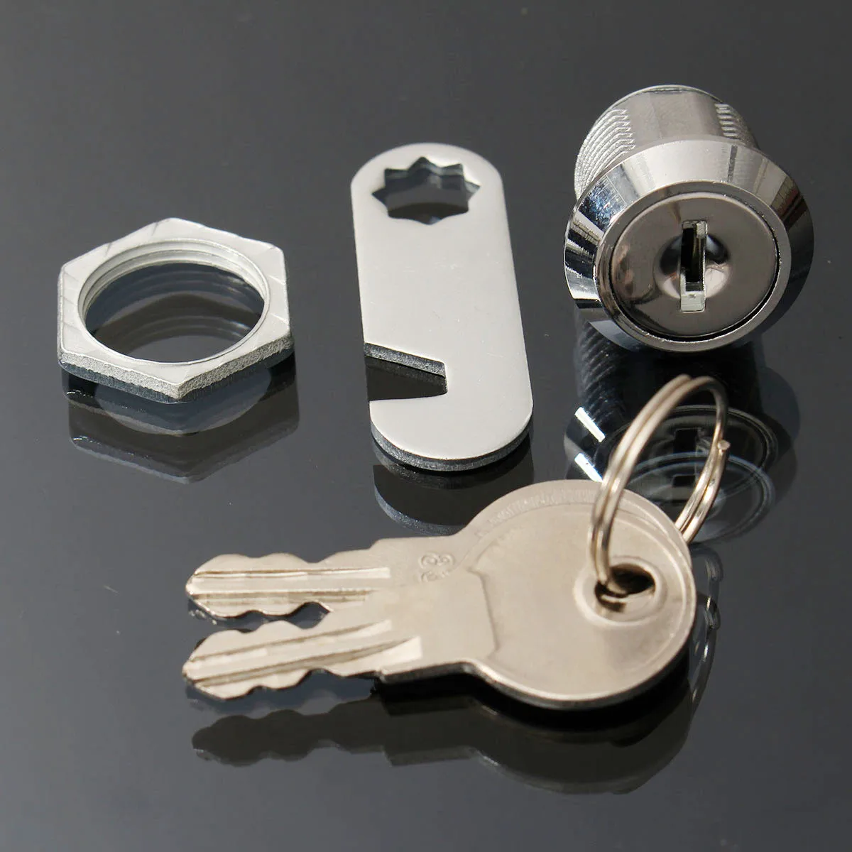 2Key 16/20/25/30mm Drawer Cam Lock Pinball Arcade Machine Door Cabinet ...