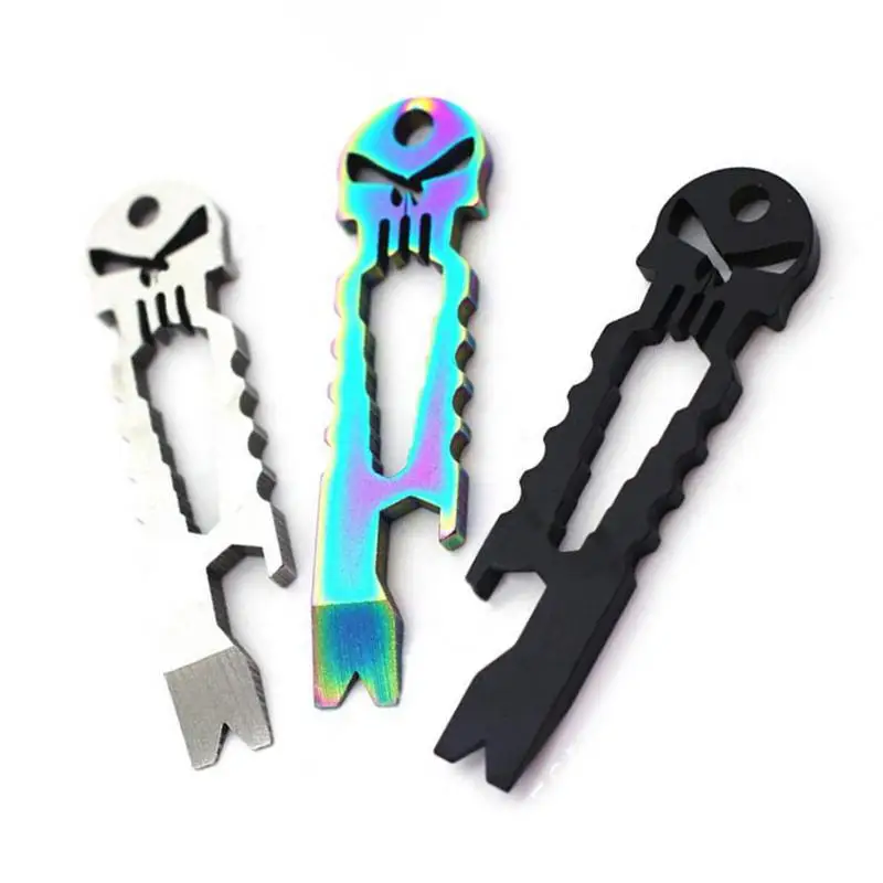 Auto Accessories Stainless Steel EDC Multi Purpose Skeleton Crowbar ...