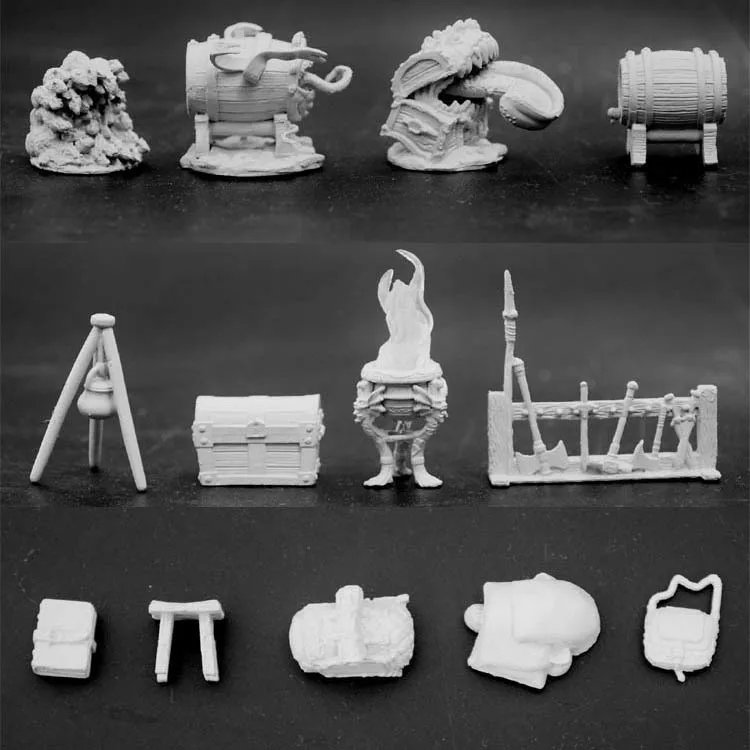 Resin Model Figures Dungeons And Dragons DND 1/72 Scale Model Fantasy ...