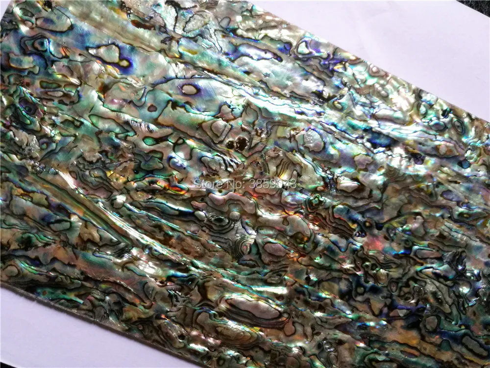 2mm thick AA grade abalone paua shell laminate sheet for guitar and ...