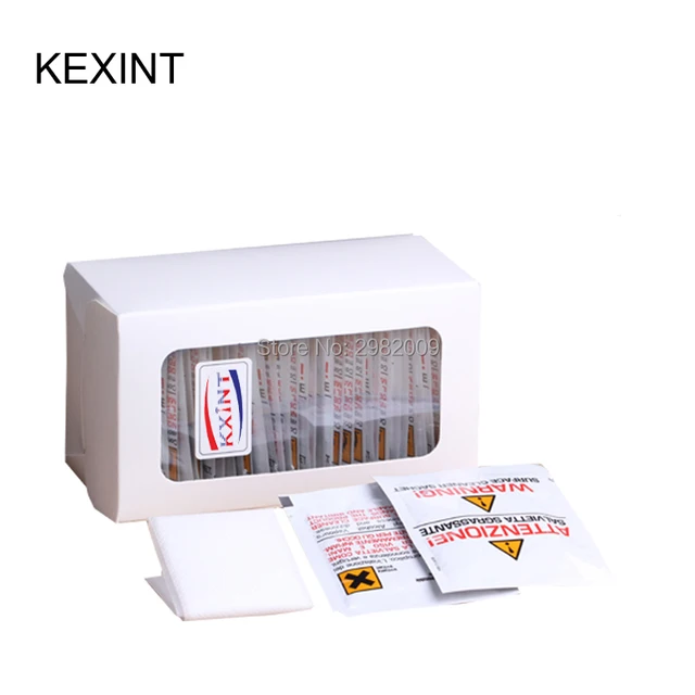 Fiber alcohol wipe paper / Optical fiber cleaning paper For / fiber ...