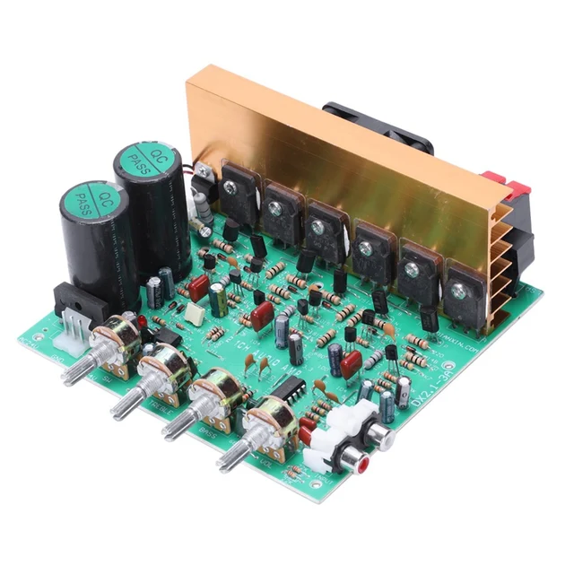 Audio Amplifier Board 2.1 Channel 240W High Power Subwoofer Amplifier ...