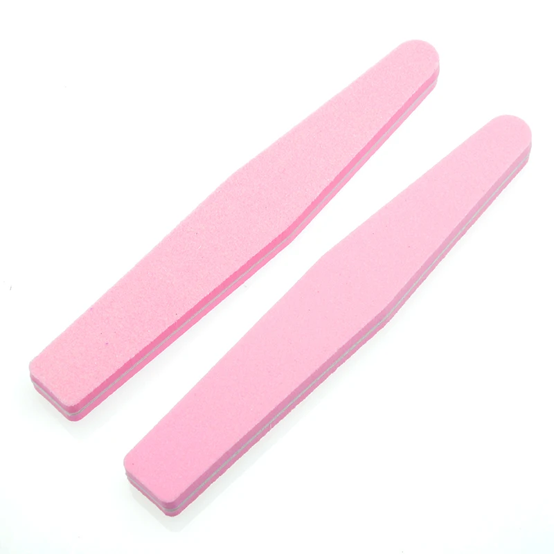 Limas de uñas de doble cara para manicura y pedicura, esponjas gruesas ...