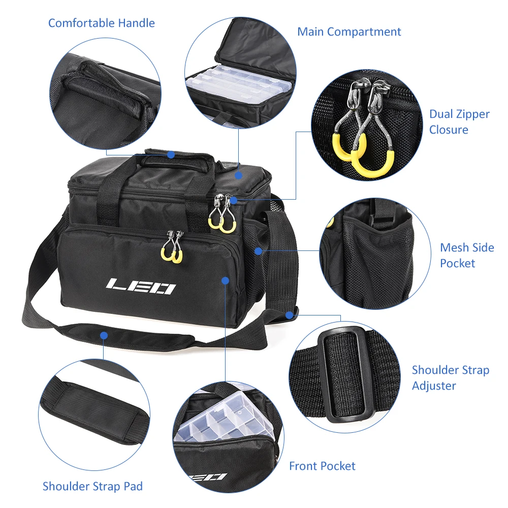 Водонепроницаемый мягкий мешок для рыболовных снастей, рыболовные ...