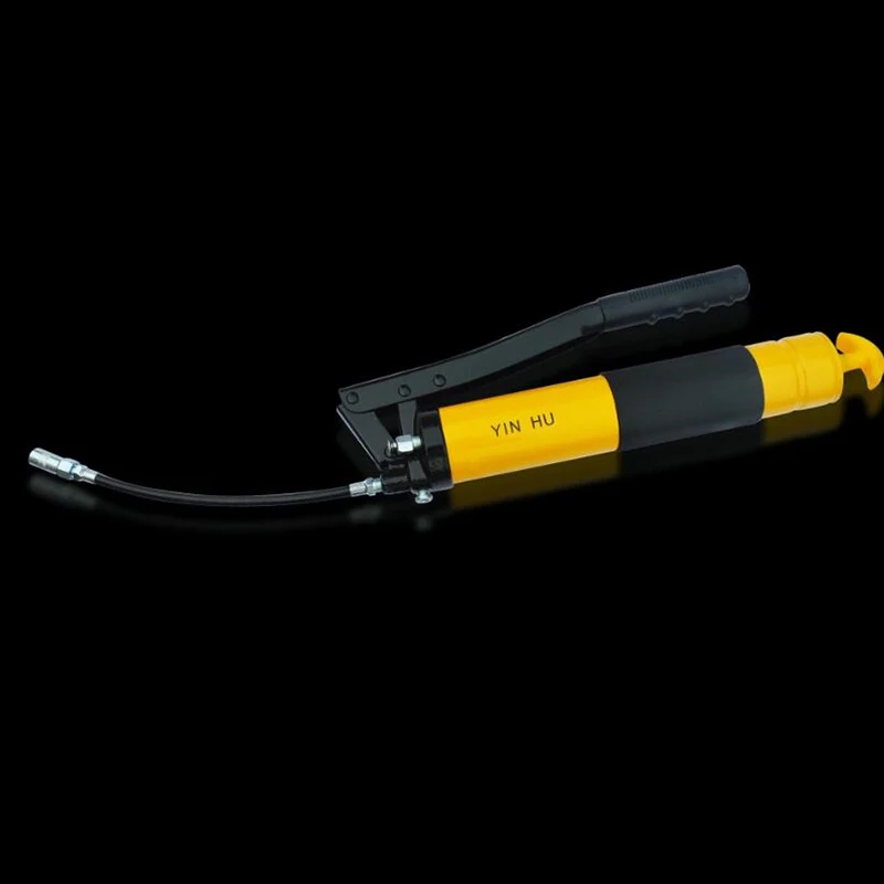 600Cc Pneumatic Manually Pressure Lever Type Grease Auto Oil Injector ...