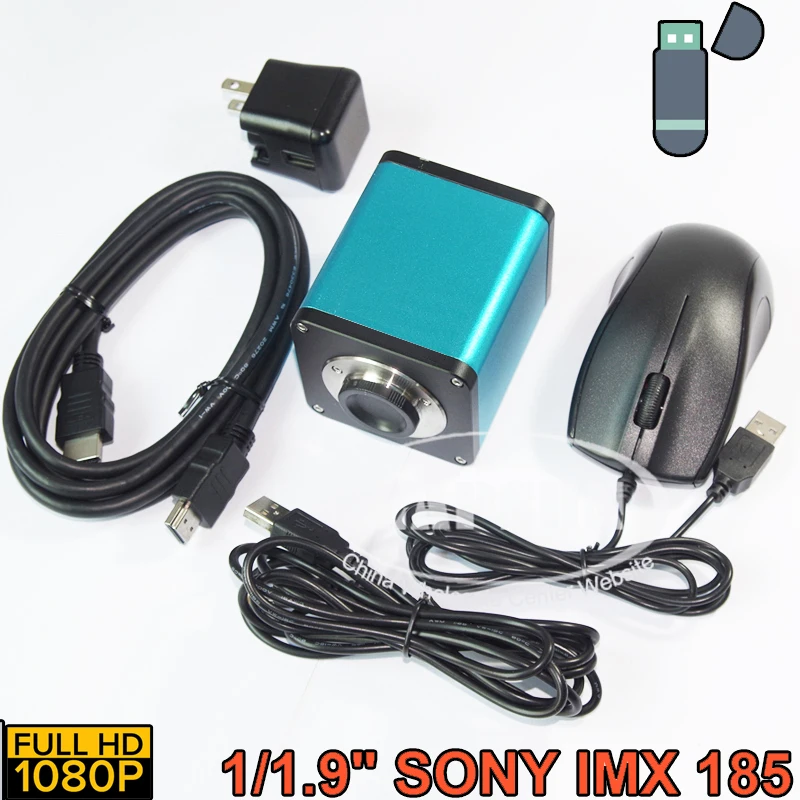 Lapsun 소니 센서 IMX180 HDMI 비디오 산업 현미경 카메라, 1080P 60FPS 1/1.9 인치, C 마운트 U ...