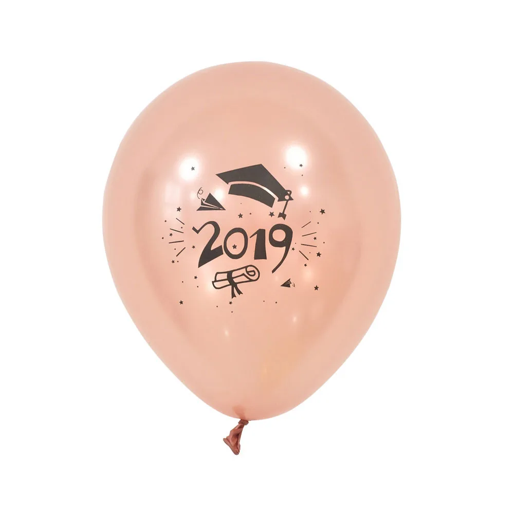19pcs 2019 Graduation Party Balloons Class Celebration Decorative ...