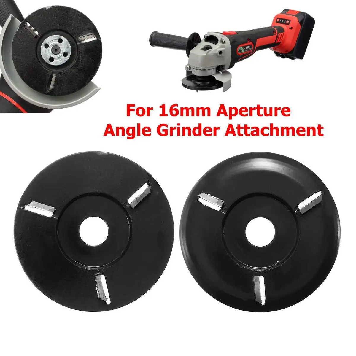 Wood Carving Discs For Angle Grinder 6-Tooth Turbo Wood Carving Disc ...