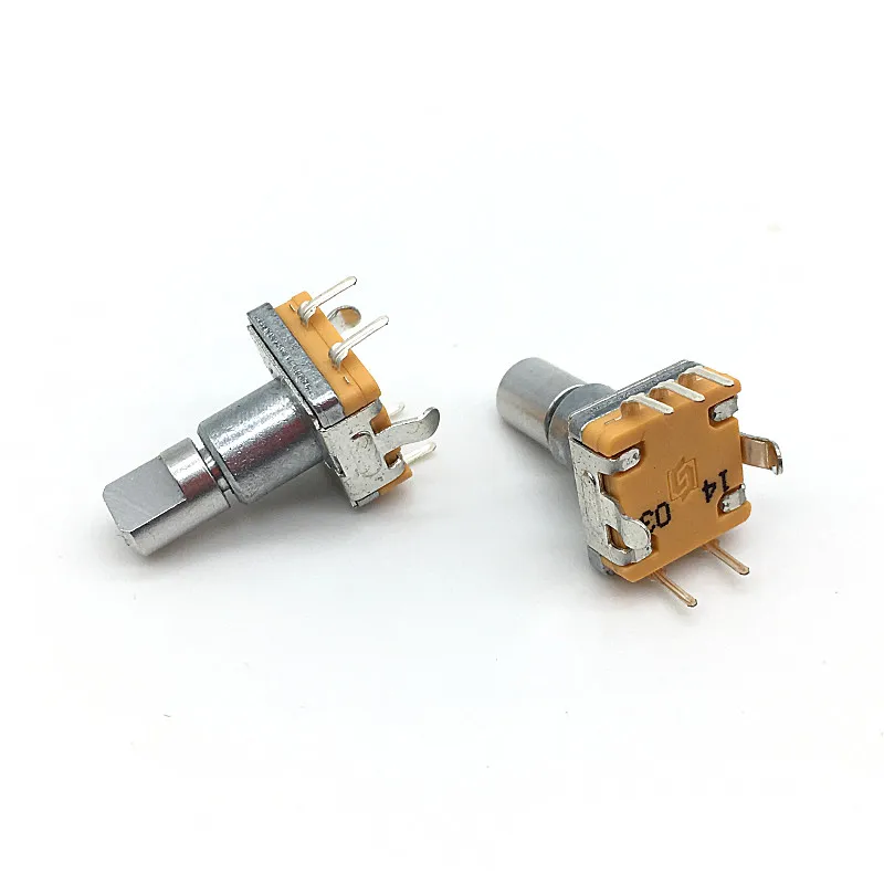 5pcs /lot Rotary Encoder Switch EC11 With Push Switch Self Return 5pin ...