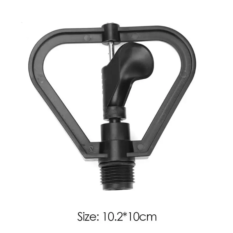 10pcs 4 Way Hose Pipe Splitter Nozzle Garden Sprinkler Tap Connectors ...