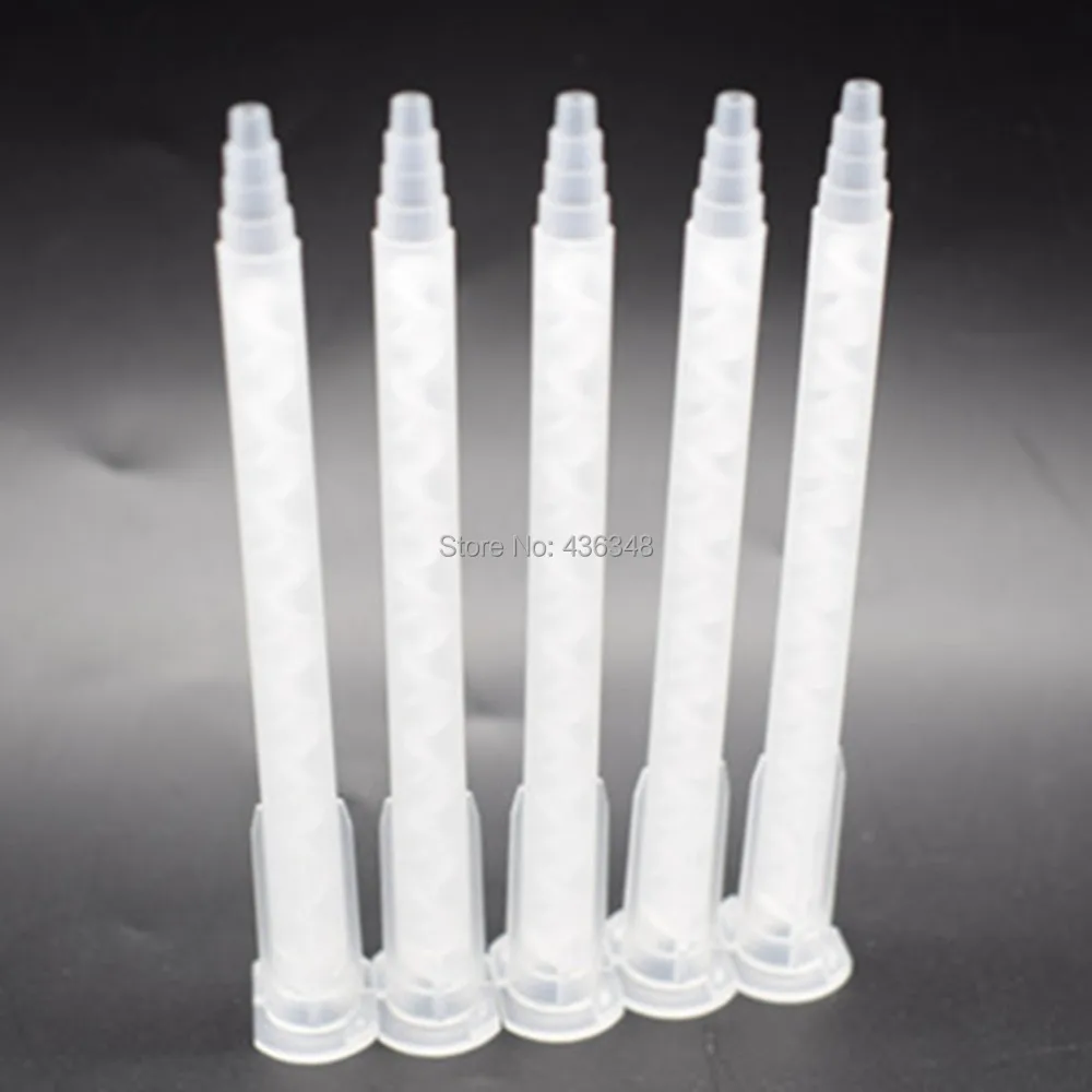 5pcs Epoxy Adhesive Mixing Nozzle Tip Resin Mixer Adhesive Gun ...