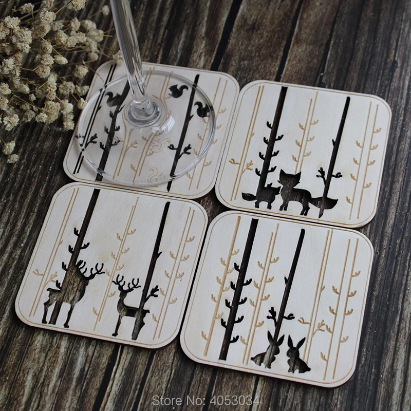 Kitchen & Dining Home & Living Coasters Design Coaster Wood etna.com.pe