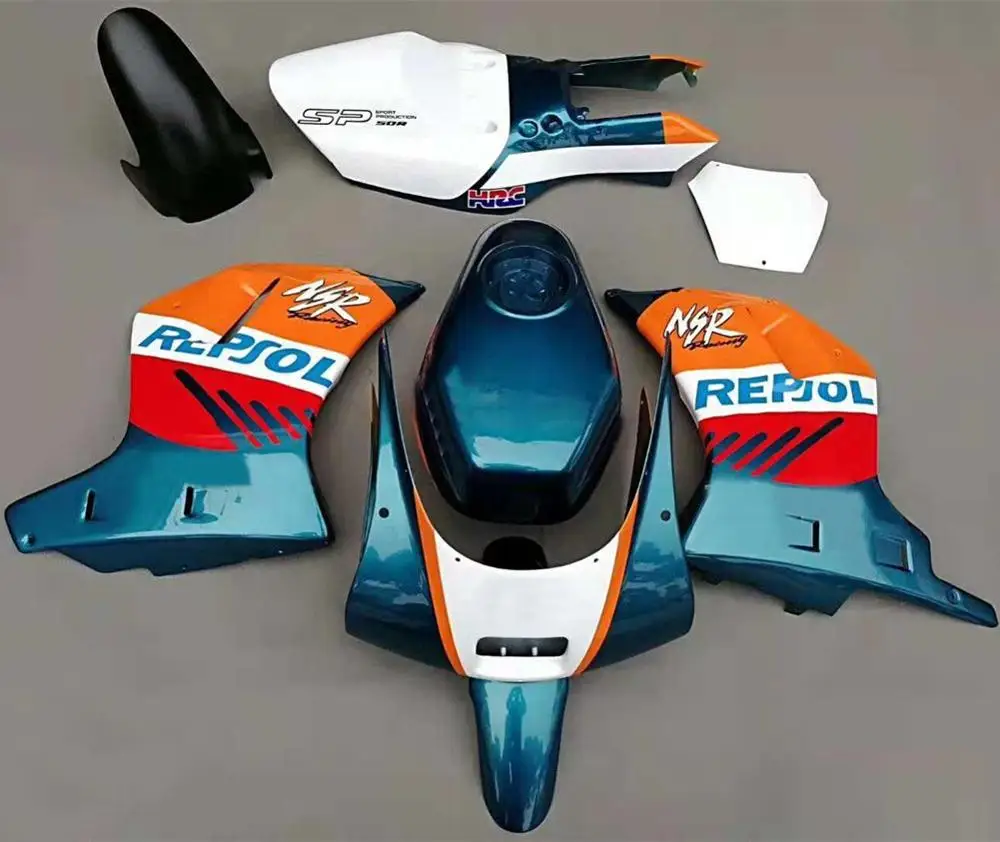 NSR50R Motorfiets Kuip Kits Carrosserie Motorkap Frame Tank Houder ...