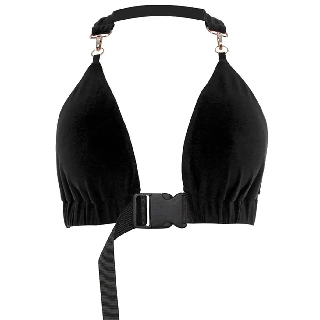 Women Casual Solid Deep V Backless Lace Summer Halter Sleeveless Up ...