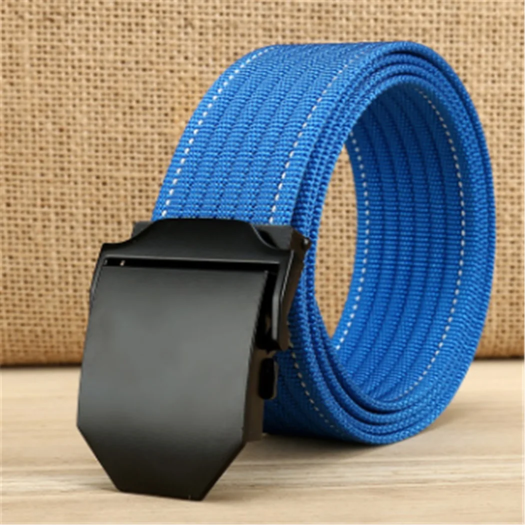 Men's Metal Buckle Nylon Belts Military Equipment Waist Support Belt ...