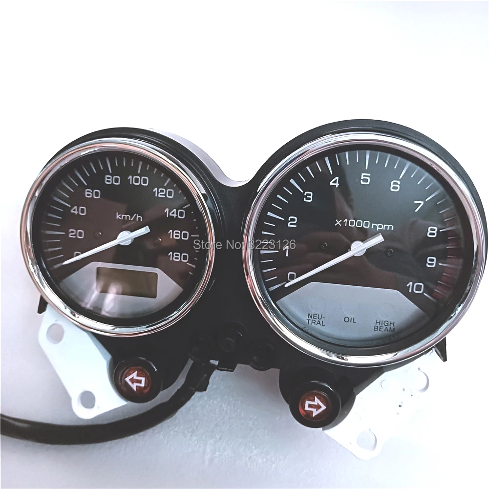 Motorcycle Speedometer Speedo Meter Clock Instrument Gauges Odometer ...