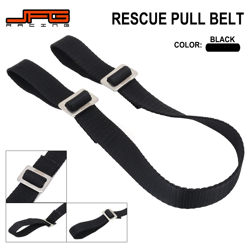 Motorcycle Accessories Universal Rescue Strap Sling Pull Belt Safety ...