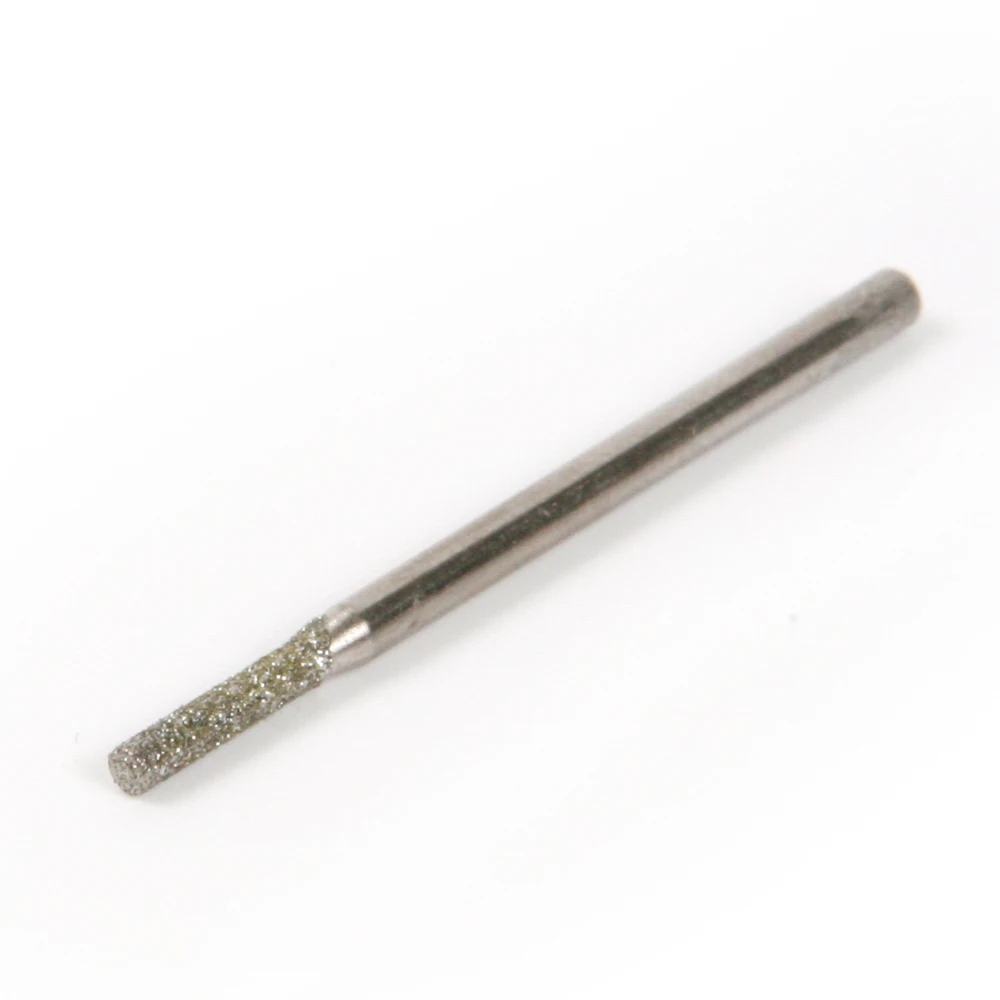 1Pcs Plated Diamond Drilling Needle Diameter 0.4/1/1.4/2mm 80# Shank ...