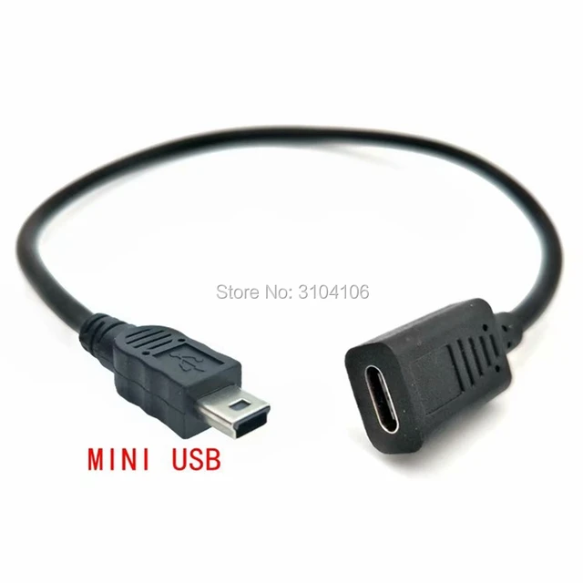 Mini USB B Pin Male To Female Socket Panel Mount Extension, 43% OFF