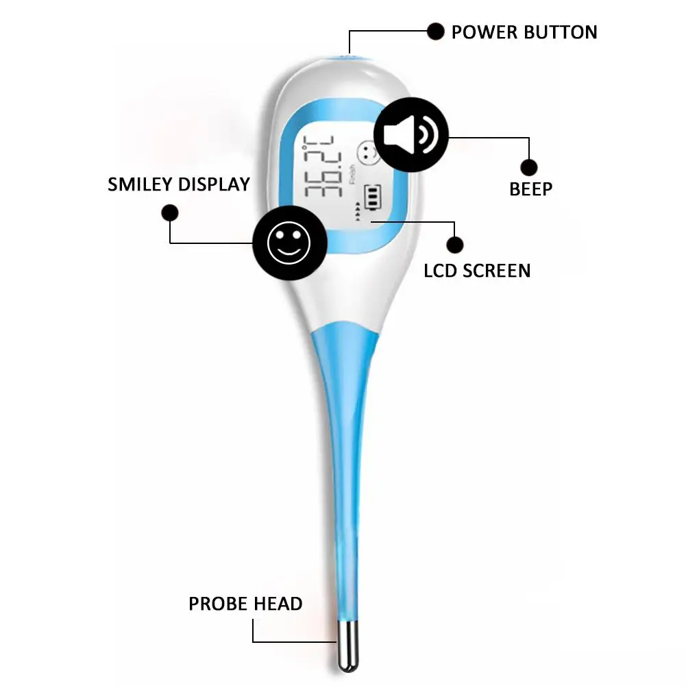 2019 New Children Electronic Thermometer Baby Underarm Cavity Medical ...