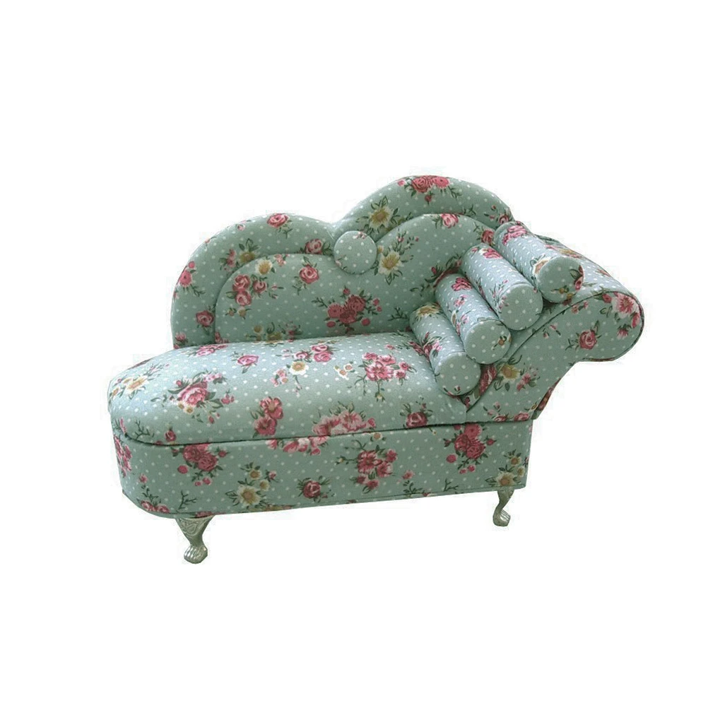 Mini Sofa Shape Jewelry Box And Case Showcase Organizer with Mirror ...