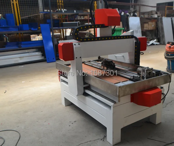 China Jinan high quality 600*900 cnc machine 4axis 3D 6090 cnc router ...