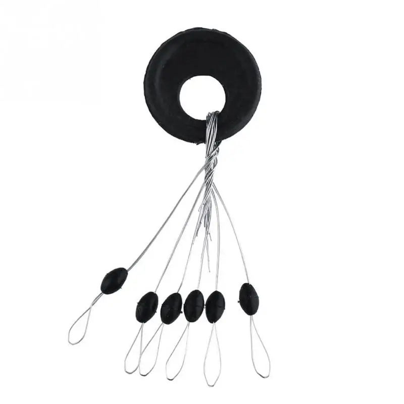 10pcs Olive Shape Fishing Bobber Stopper Float Line Stoppers Stops ...