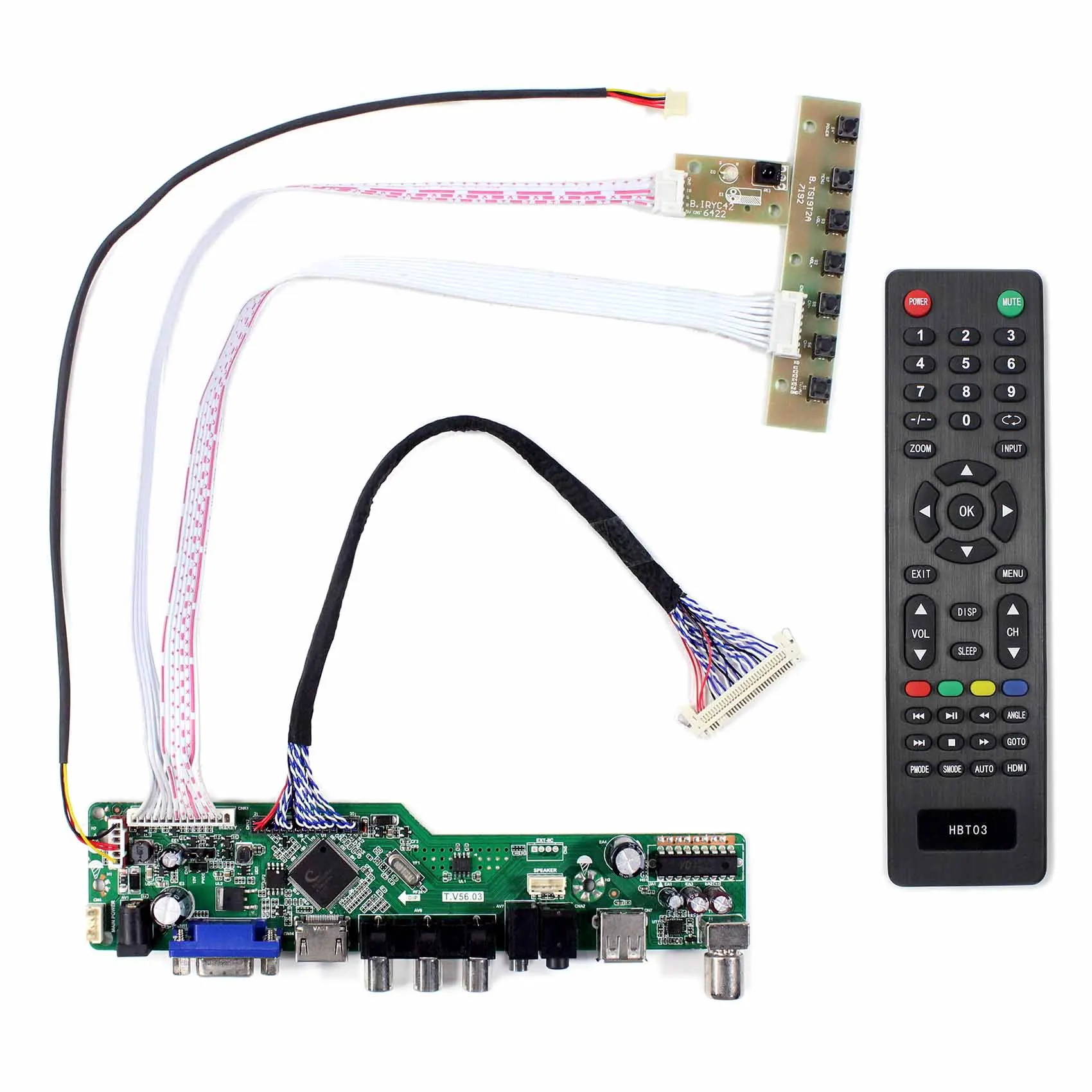 Fit To 18.5" G185HAN01.0 G185HAN01.1 LCD Screen 1920x1080 LCD ...