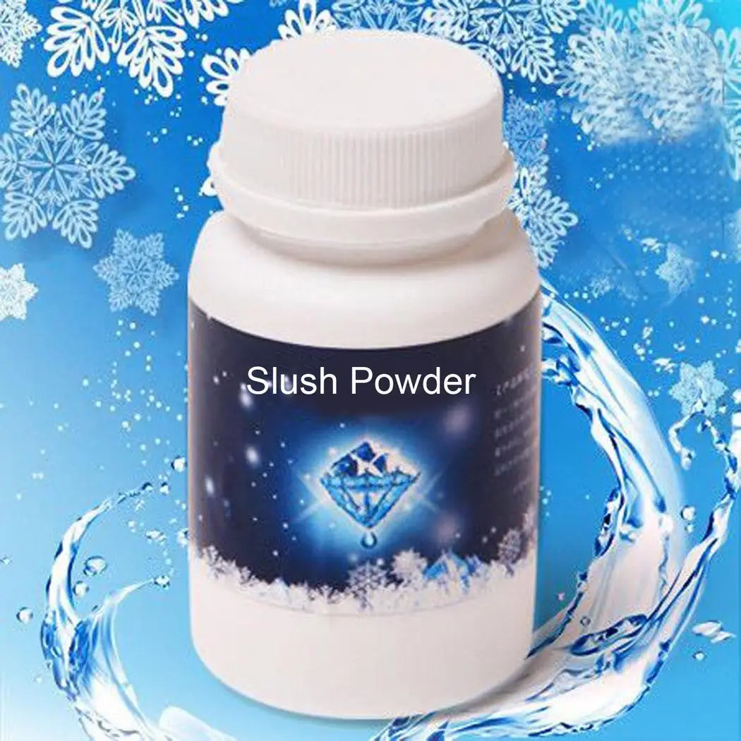 1 Bottle Christmas Snowflake Slush Powder Artificial Snowflake Powder ...