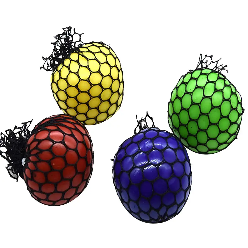 Squeeze Soft Sensory Mesh Balls Educational Novelty Bath Playful ...