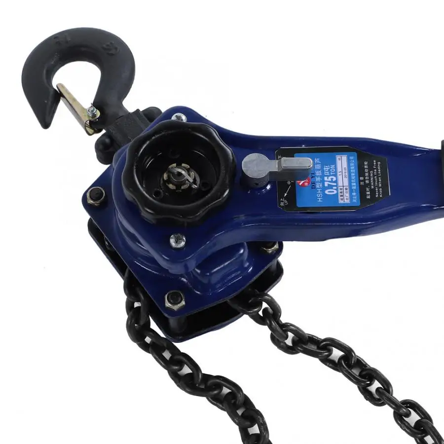 1Ton Hand Chain Block 3M Chain Length Alloy Steel Chain Hoist for ...