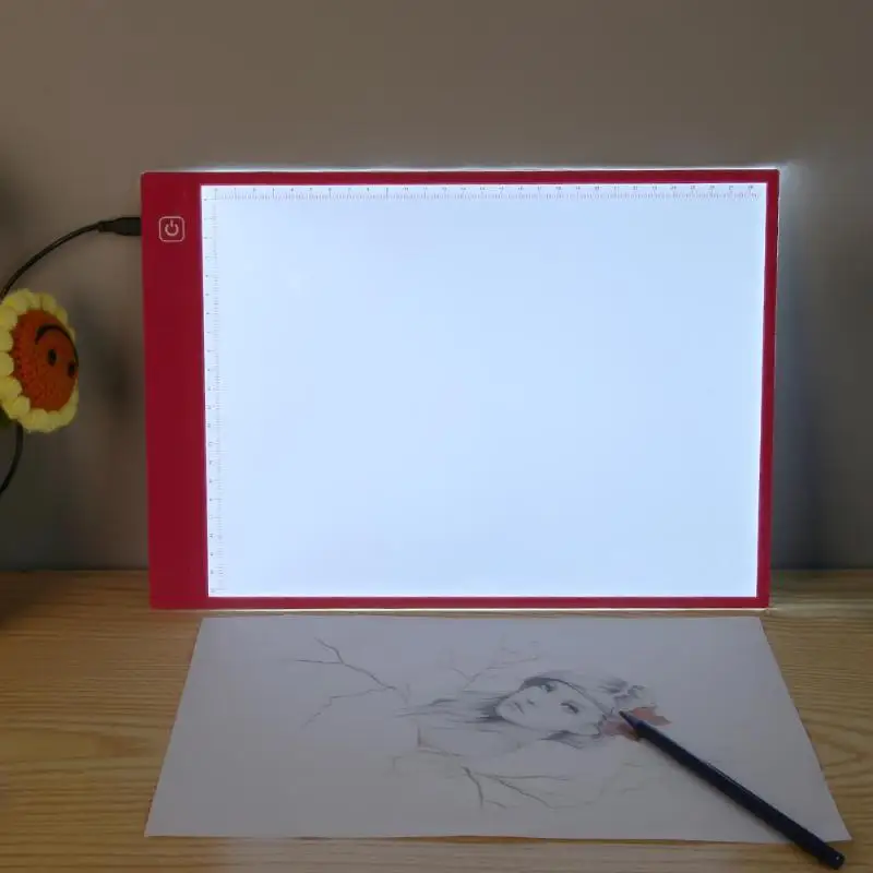 Digital A4 LED Copy Board Graphic Tablet Display Panel Luminous Stencil ...