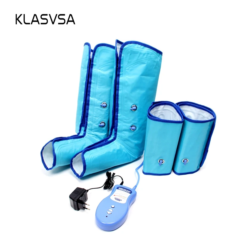 Klasvsa Air Compression Leg Foot Massager Wraps Regular Ankles Calf