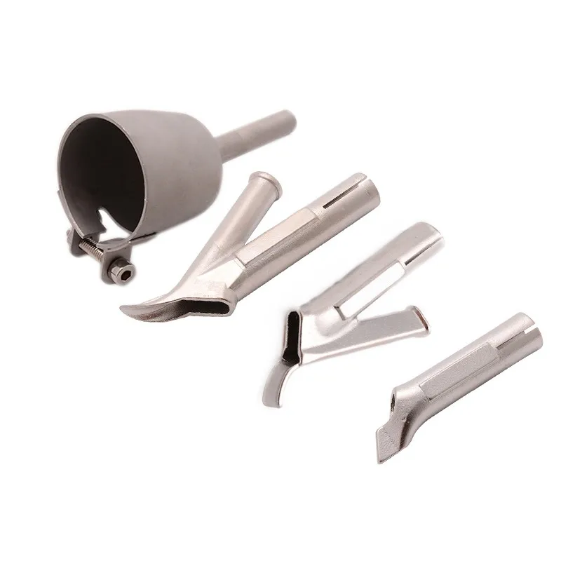 4-Piece PVC Welding Nozzle Set (5mm) - Standard, Round, Triangular ...