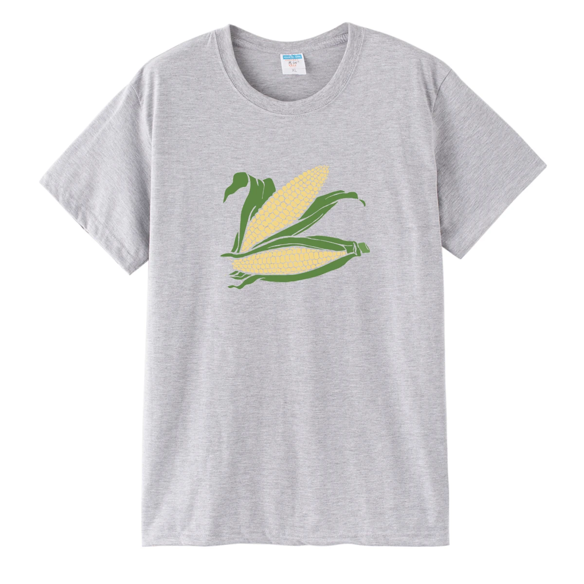 Sweet Corn Food Printed T shirt Men's/ Women's Short Sleeve Crew Neck ...