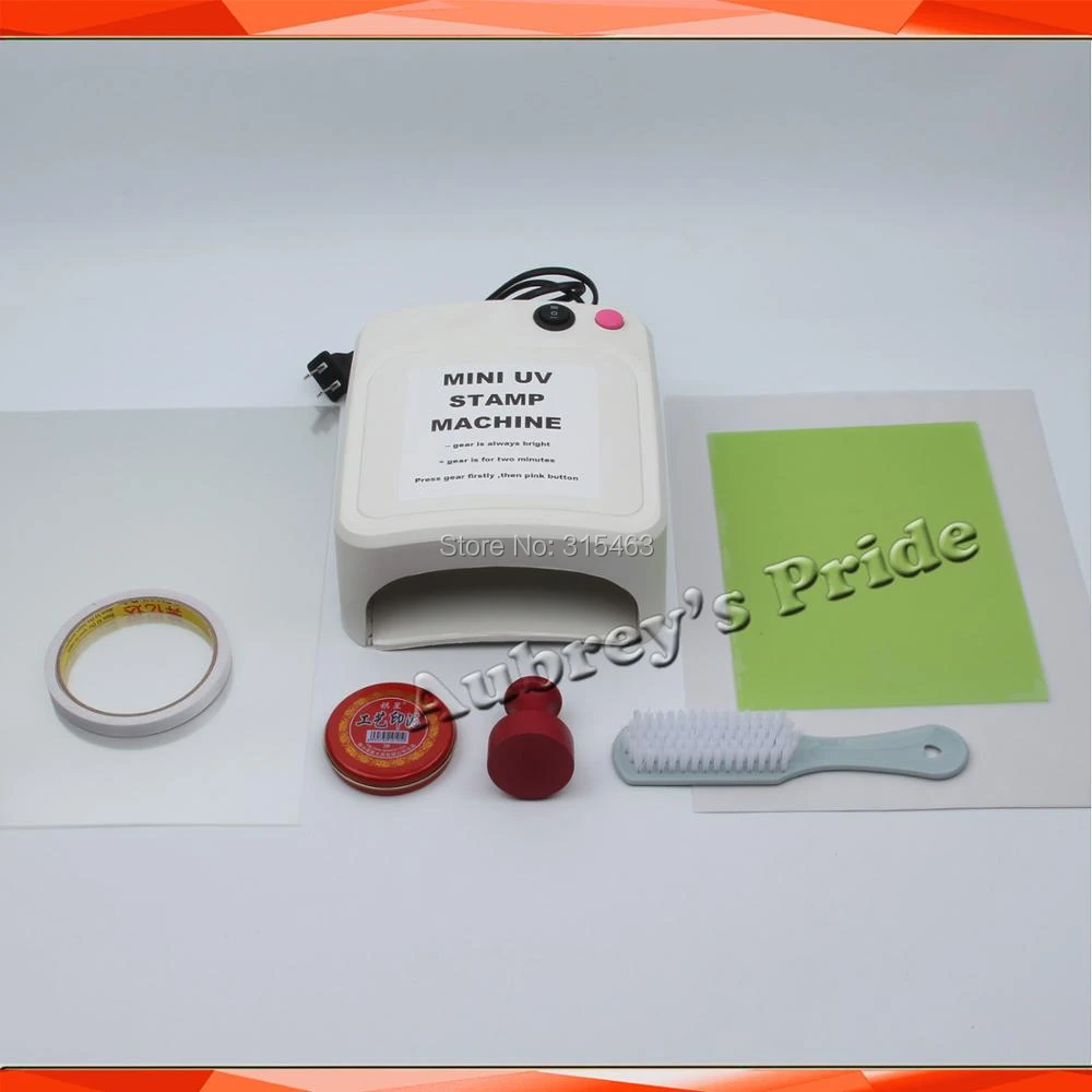 Mini Simple 36w Uv Exposure Lamps Flash Stamp Machine Self Inking ...