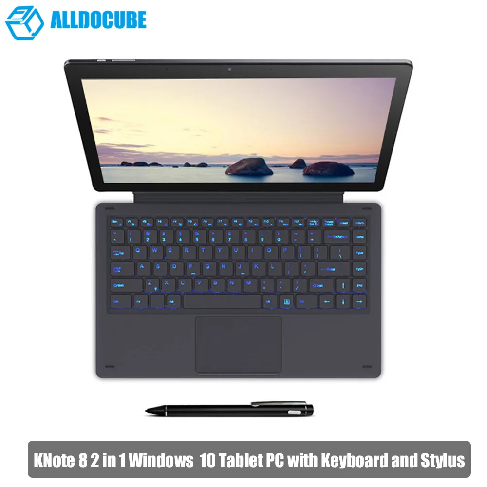 ALLDOCUBE KNote 8 Tablet PC With Keyboard Stylus 13.3 Inch Windows 10 ...