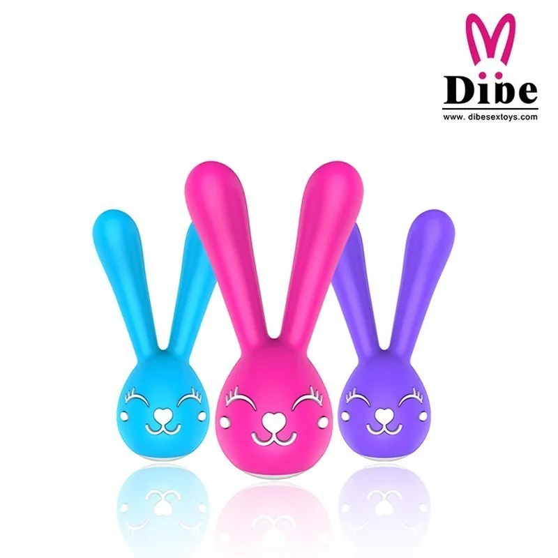 Dibe Hippie Rabbit G Spot Vibrator Eggs Clitoral Stimulation Massager