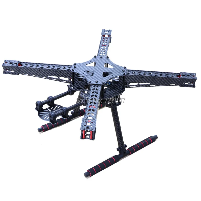 HSKRC59 X450 450mm Full Carbon Fiber Quadcopter Frame kit w/ Carbon ...